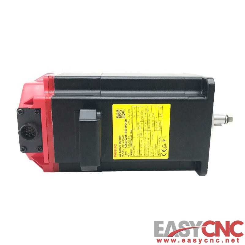 EASYCNC ONLINE SHOPPING A06B-0205-B000 Fanuc AC Servo Motor aiF2/5000 Used