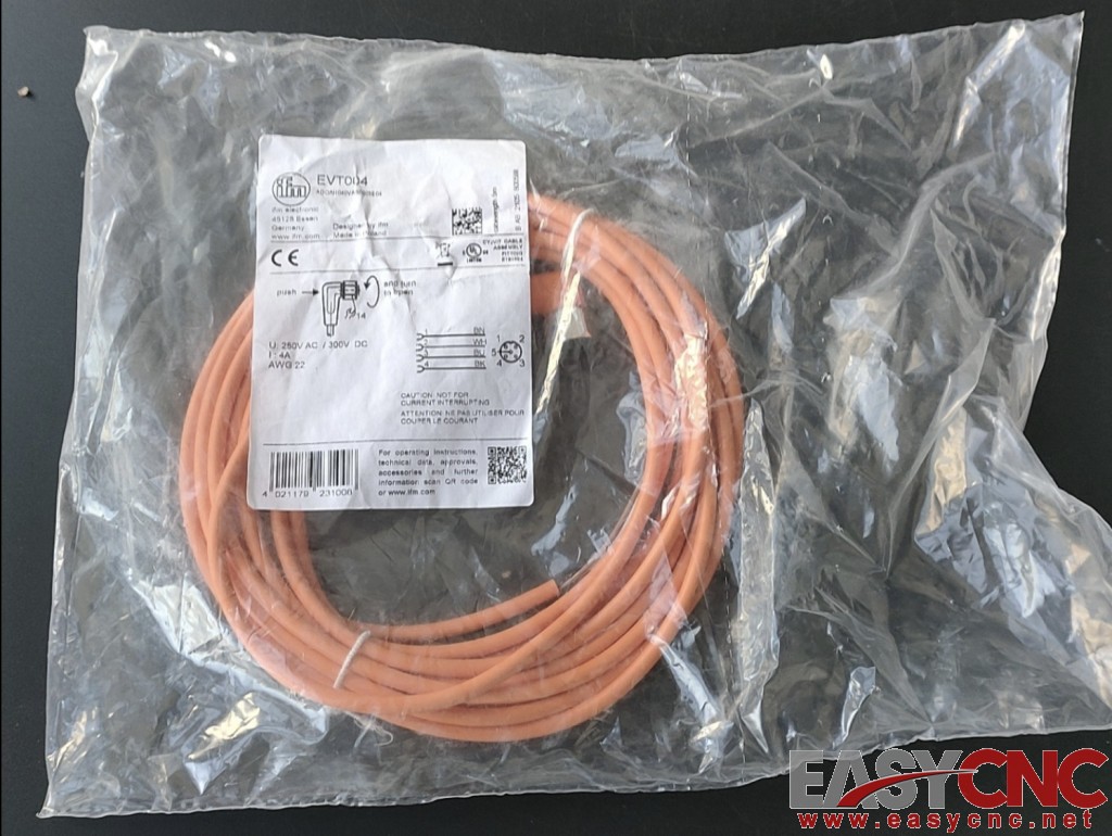 EASYCNC ONLINE SHOPPING EVT004 IFM Connection Cable New