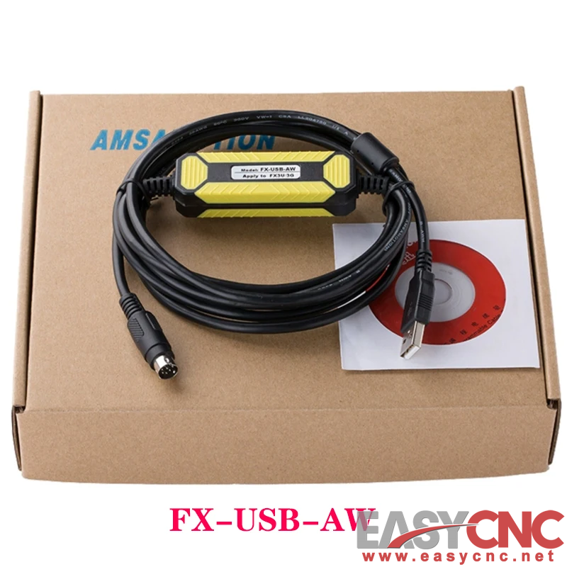EASYCNC ONLINE SHOPPING FX-USB-AW PLC Programming Cable For Mitsubishi ...