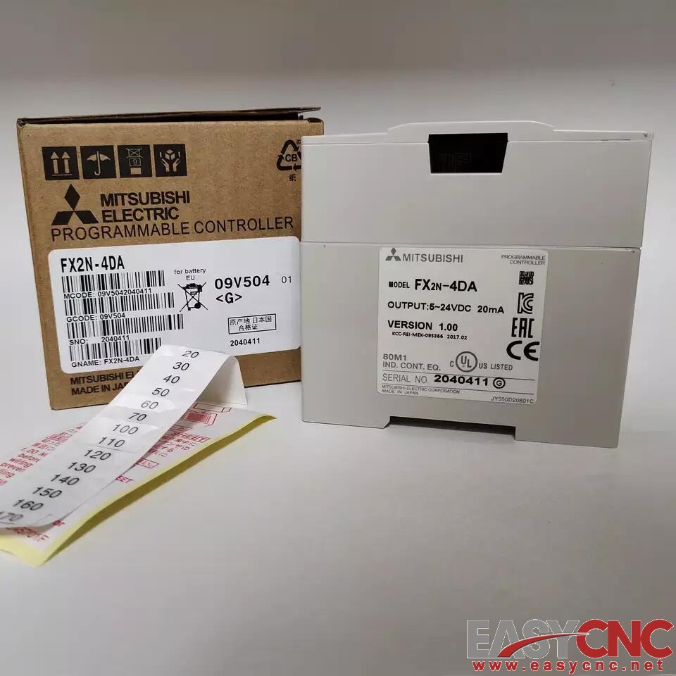 EASYCNC ONLINE SHOPPING FX2N-4DA Mitsubishi PLC Module New