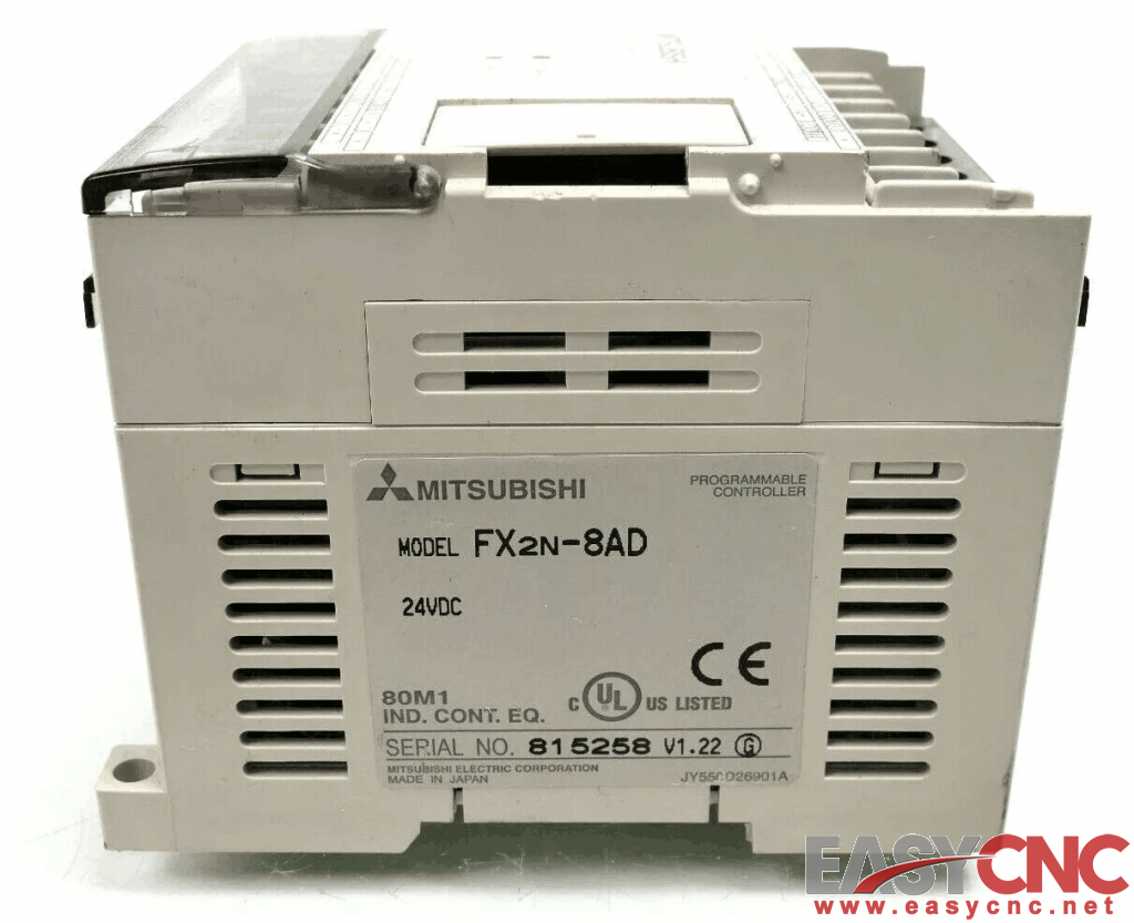 EASYCNC ONLINE SHOPPING FX2N-8AD Mitsubishi PLC Expansion Module Used