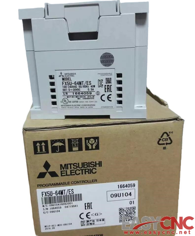 EASYCNC ONLINE SHOPPING FX5U-64MT/ES Mitsubishi PLC Module New