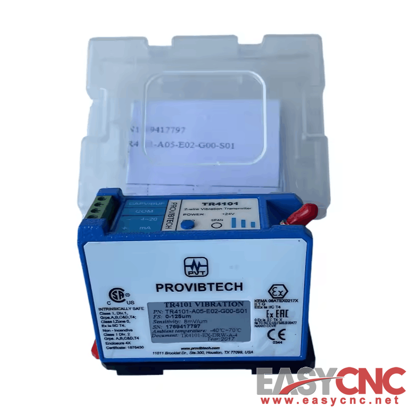 EASYCNC ONLINE SHOPPING TR4101-A05-E02-G00-S01 ProvibTech Preamplifier PVTVM Vibration ...