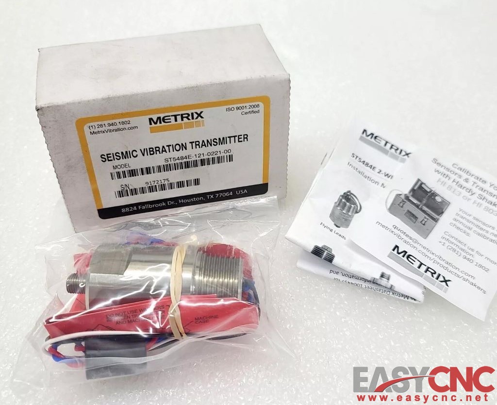 EASYCNC ONLINE SHOPPING ST5484E-121-0221-00 Metrix Seismic Vibration ...